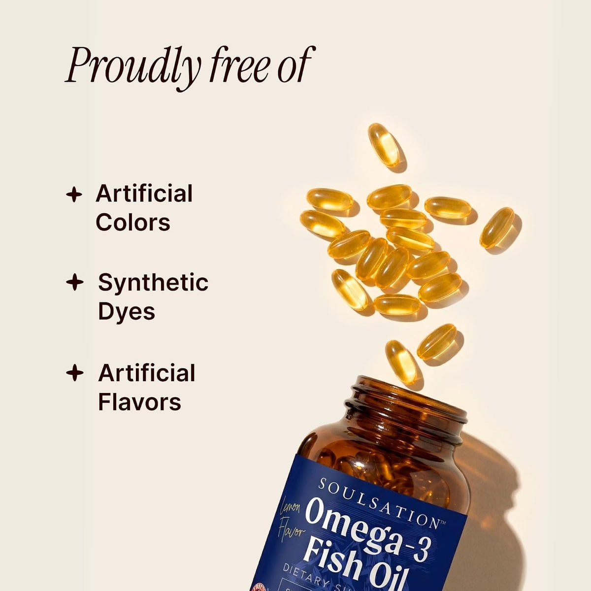 SOULSATION fish oil for healthy skin