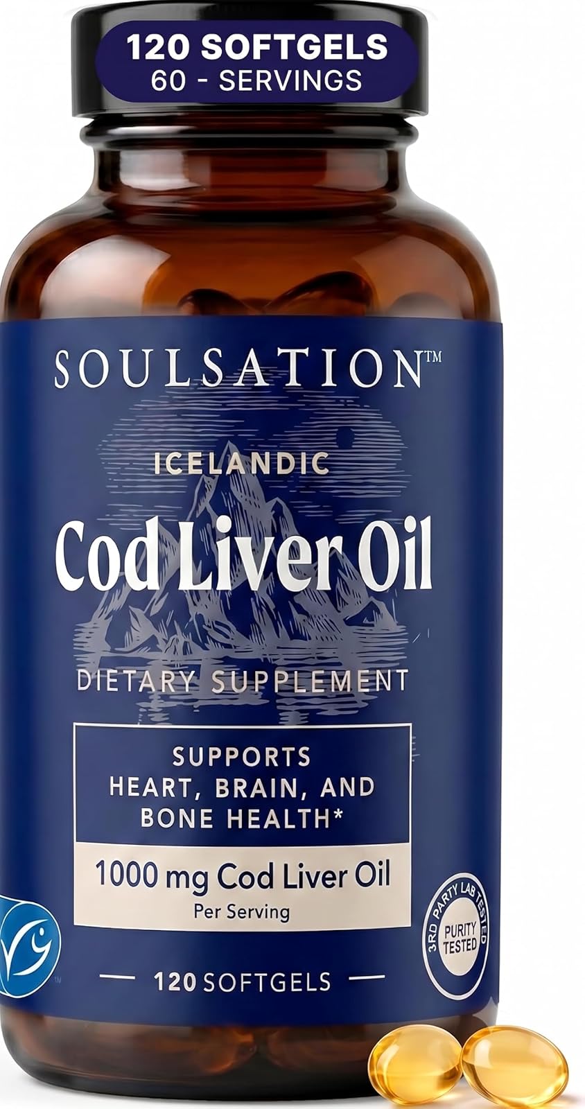 SOULSATION Icelandic cod liver oil benefits