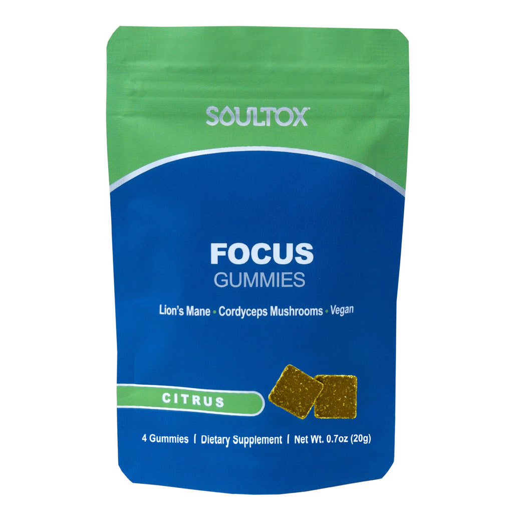 Soultox Lion's Mane gummies for focus