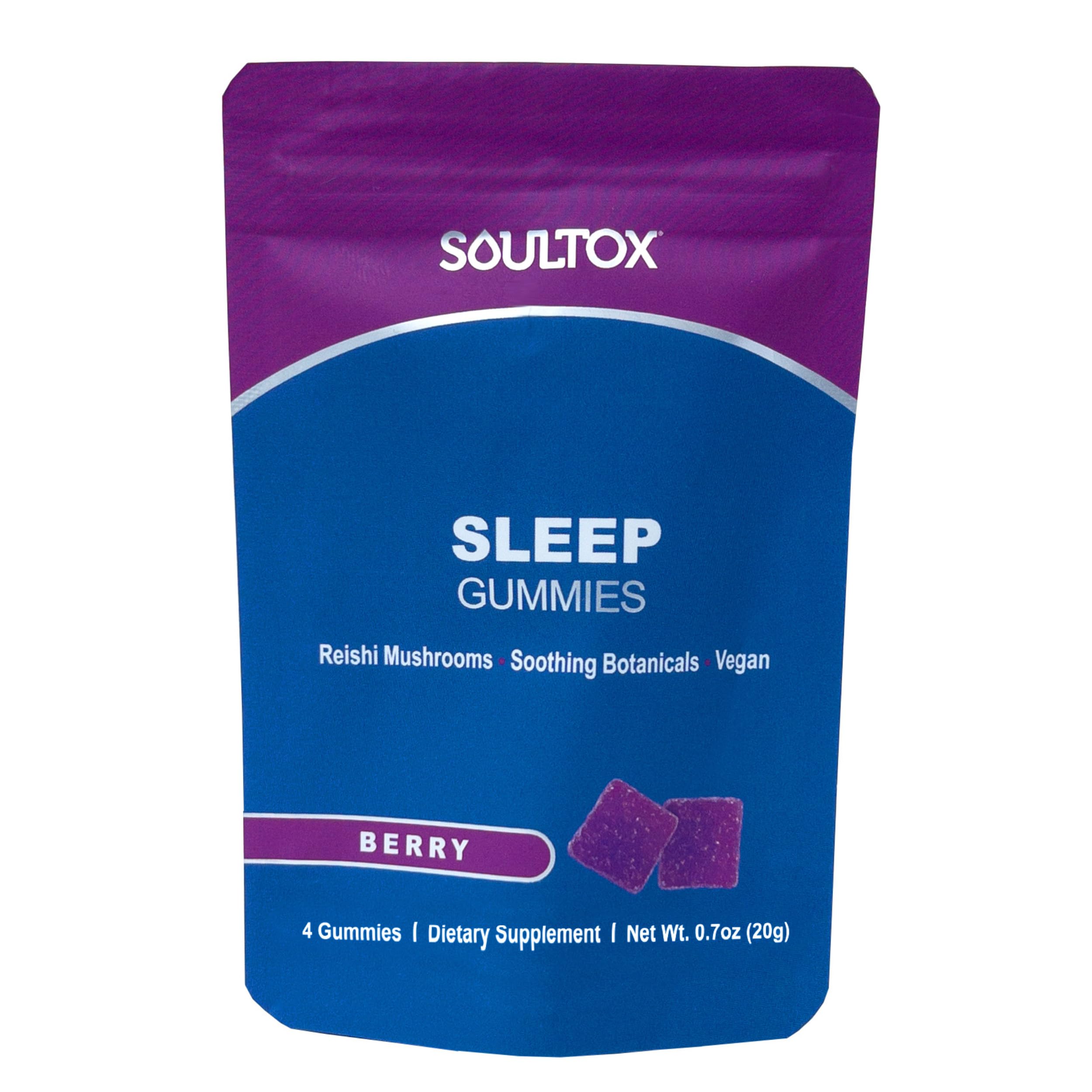 Soultox Sleep Mushroom Gummies for relaxation