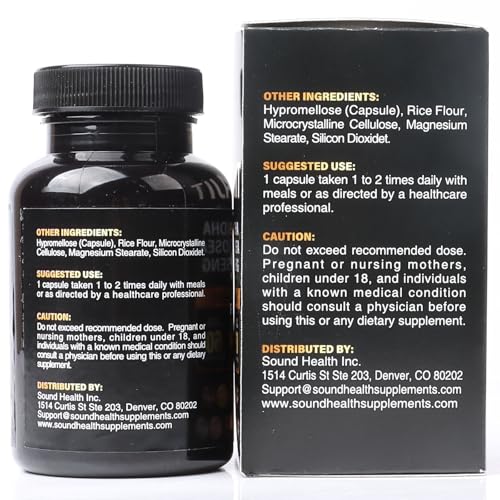 SoundHealth Shilajit capsules for immune support