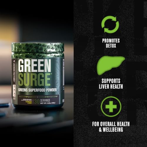Sour apple flavour spirulina supplement
