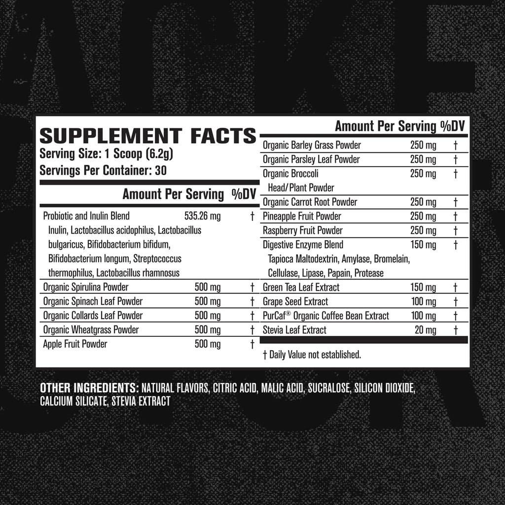 Sour Apple herbal supplement taste