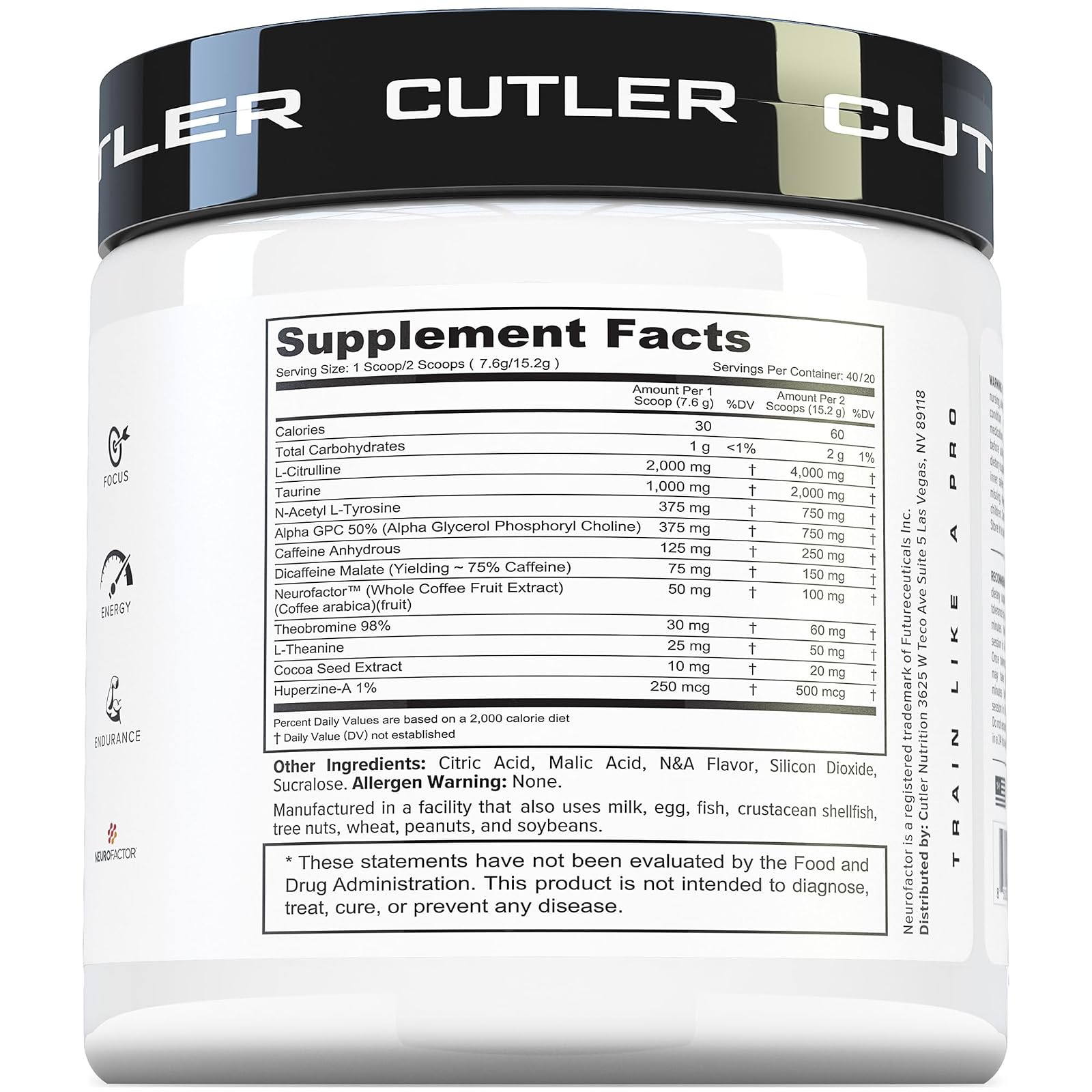 Sour Blue Razz pre-workout flavour