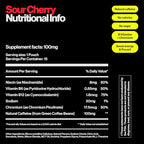sour cherry caffeine pouches for athletes
