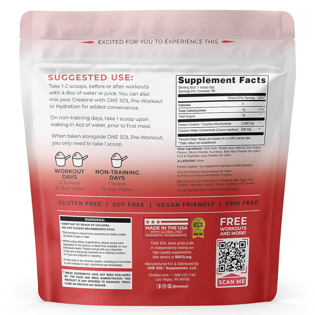 sour cherry creatine for energy