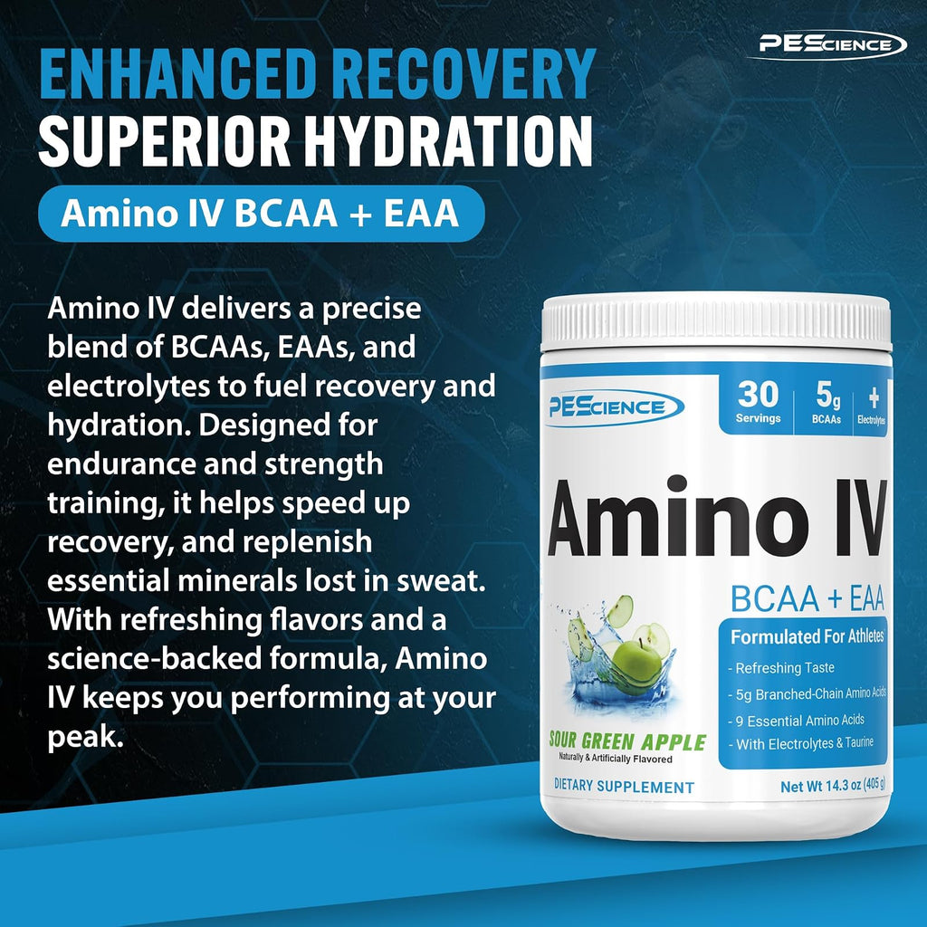 Sour green apple BCAA supplement