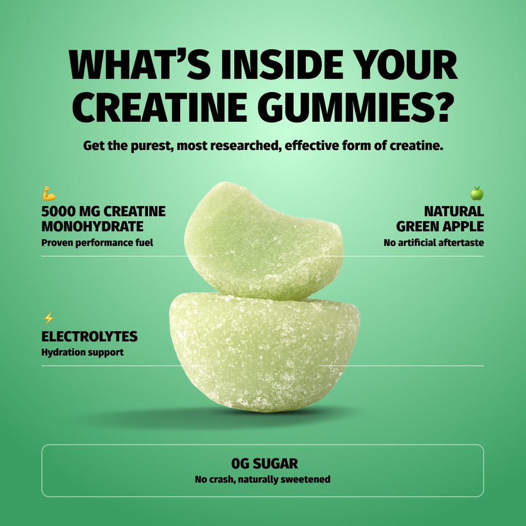 sour green apple creatine supplement