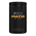 Sour gummy pre-workout powder