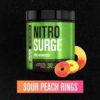 Sour peach rings pre-workout flavour