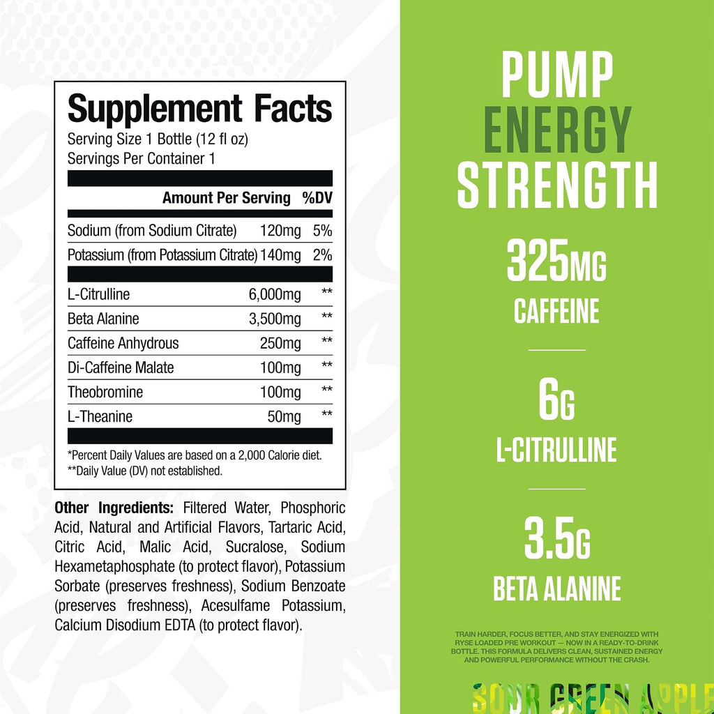 Sour Punch Green Apple energy boost