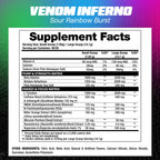 Sour Rainbow Burst energy boost supplement