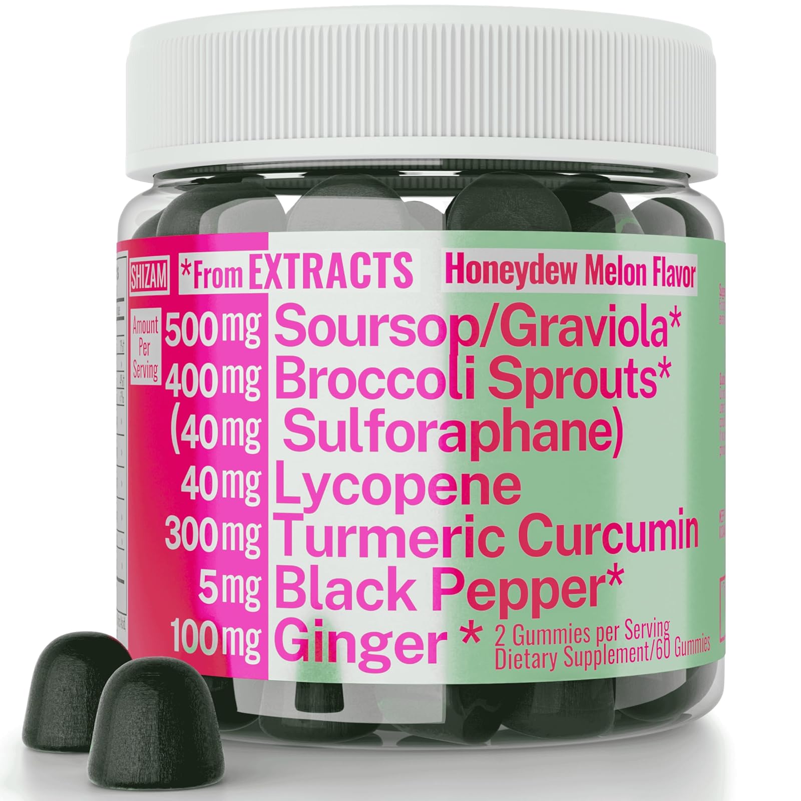 Sour Sop Guyabano extract gummies