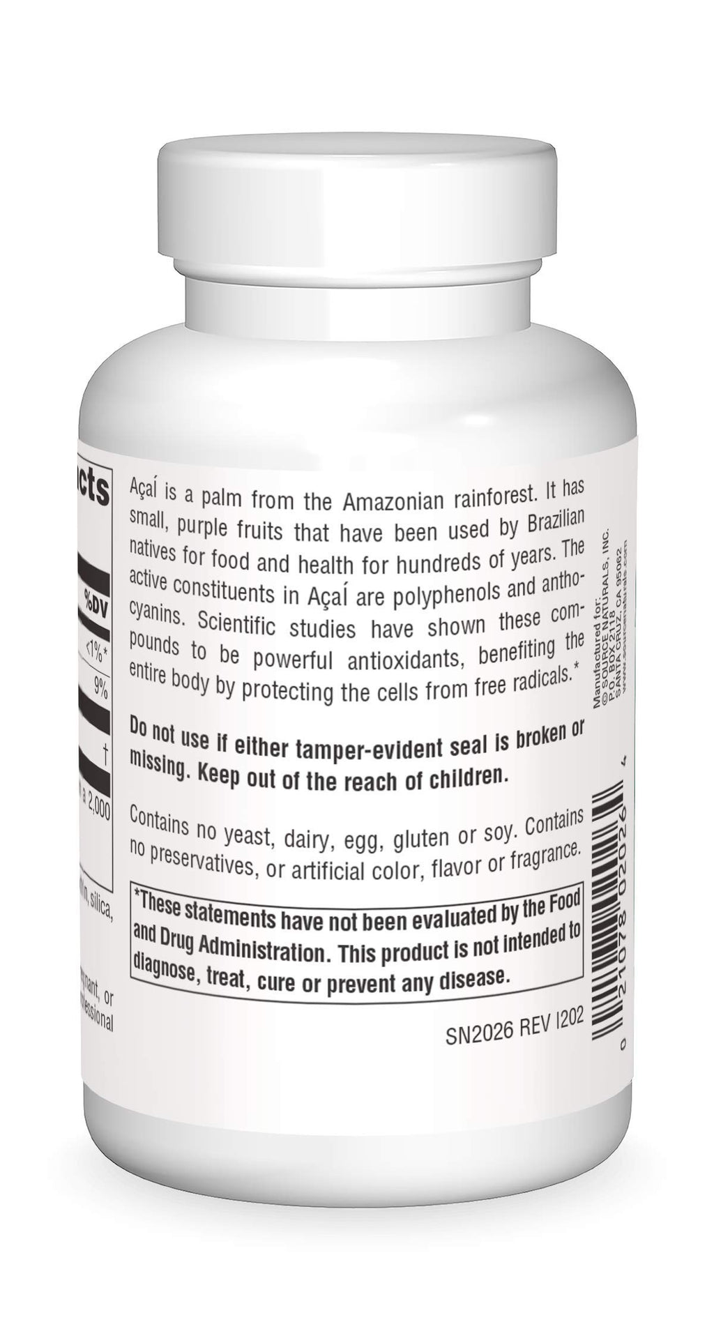 Source Naturals Acai capsules for immune boost