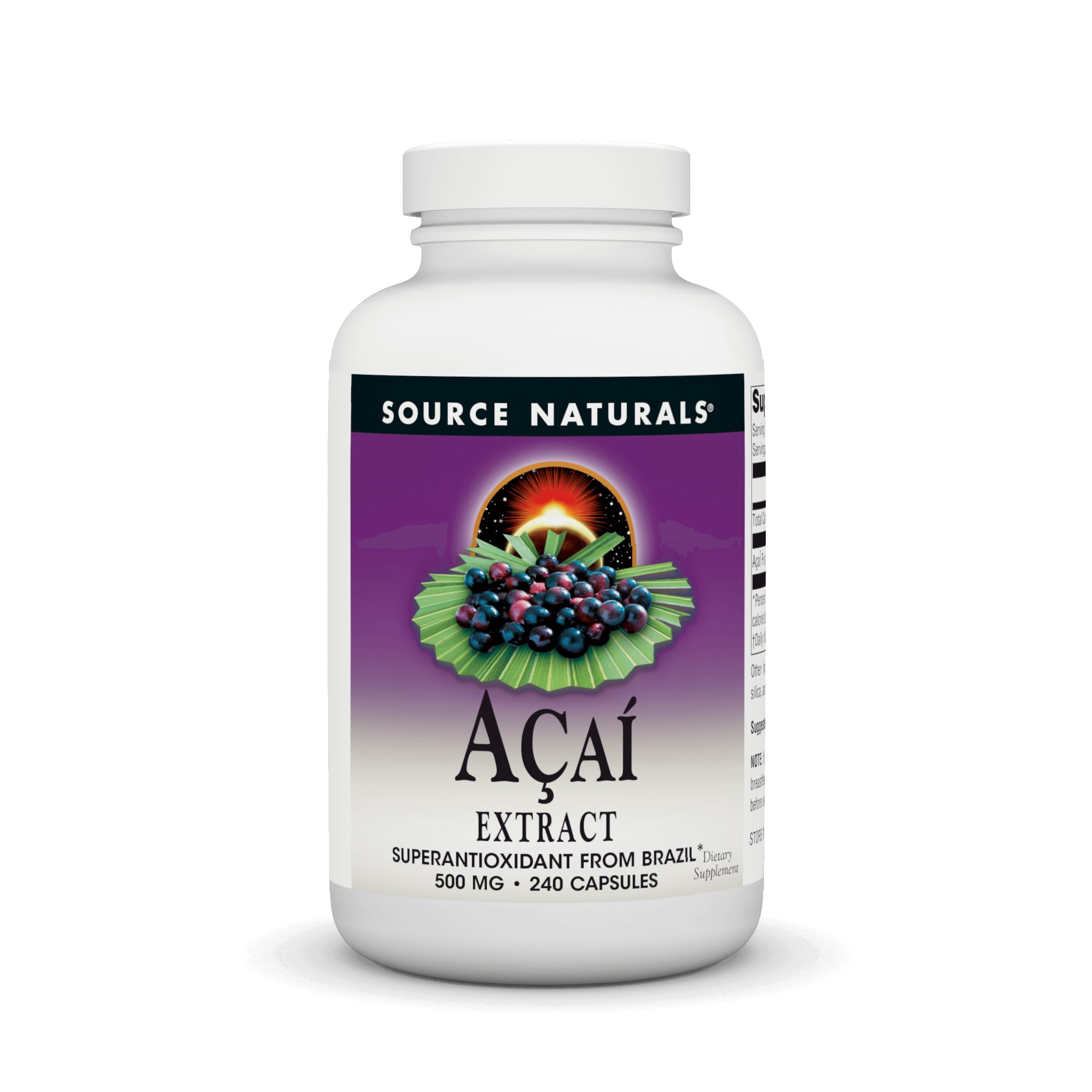 Source Naturals Acai Extract capsules