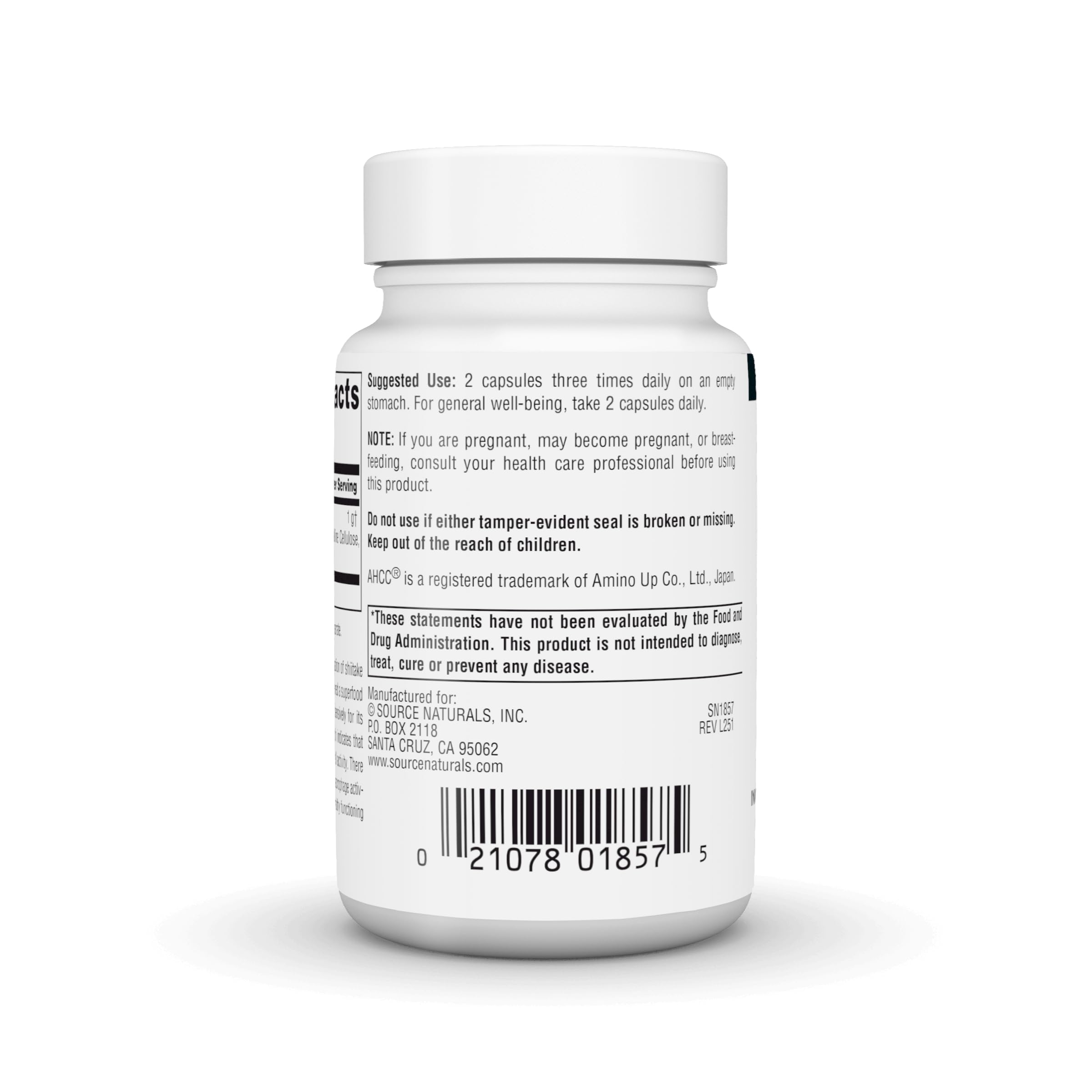 Source Naturals AHCC benefits