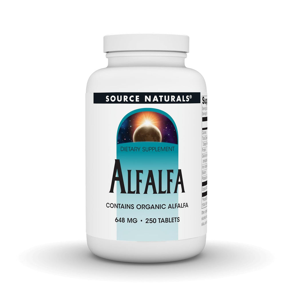 Source Naturals alfalfa health supplement