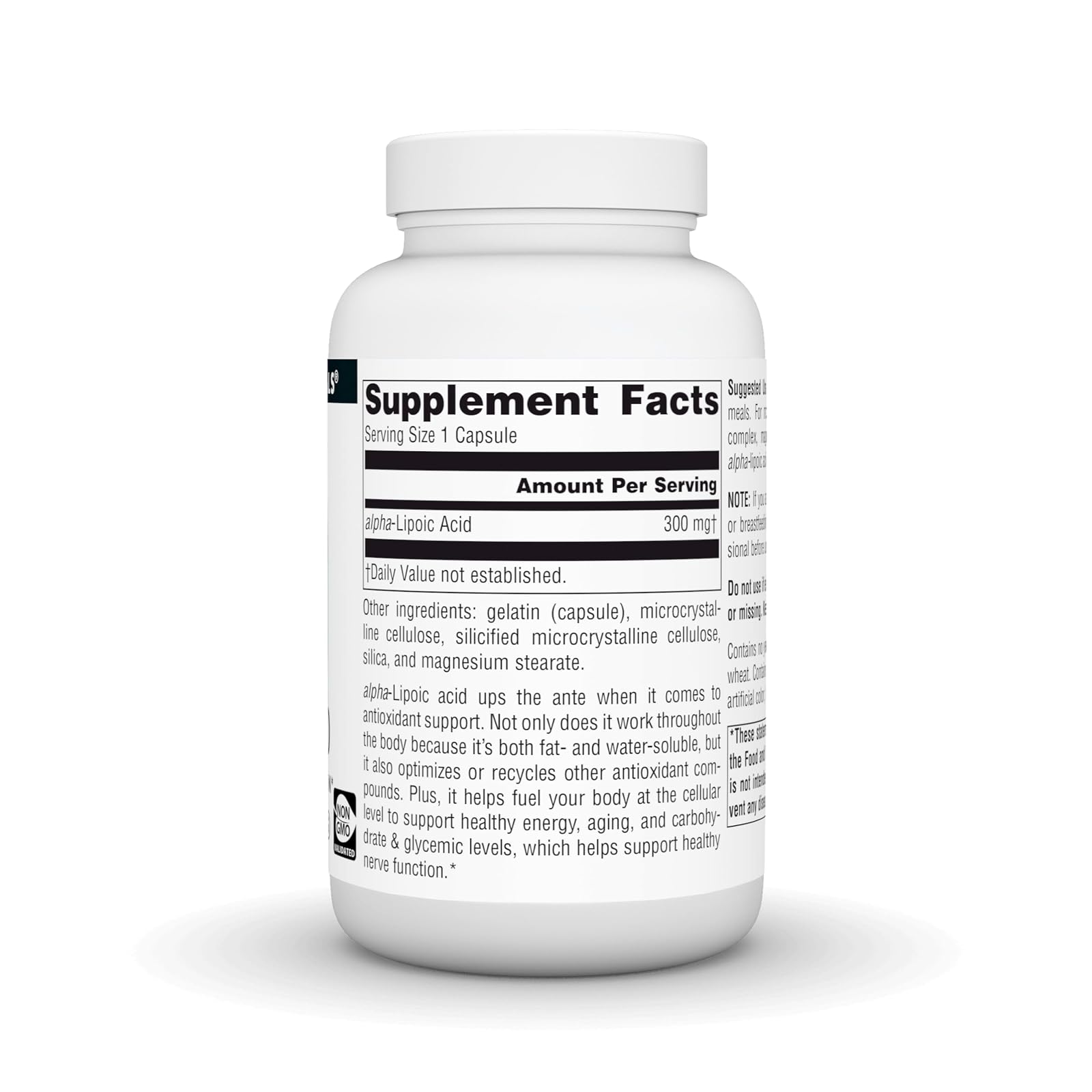 Source Naturals alpha lipoic acid benefits