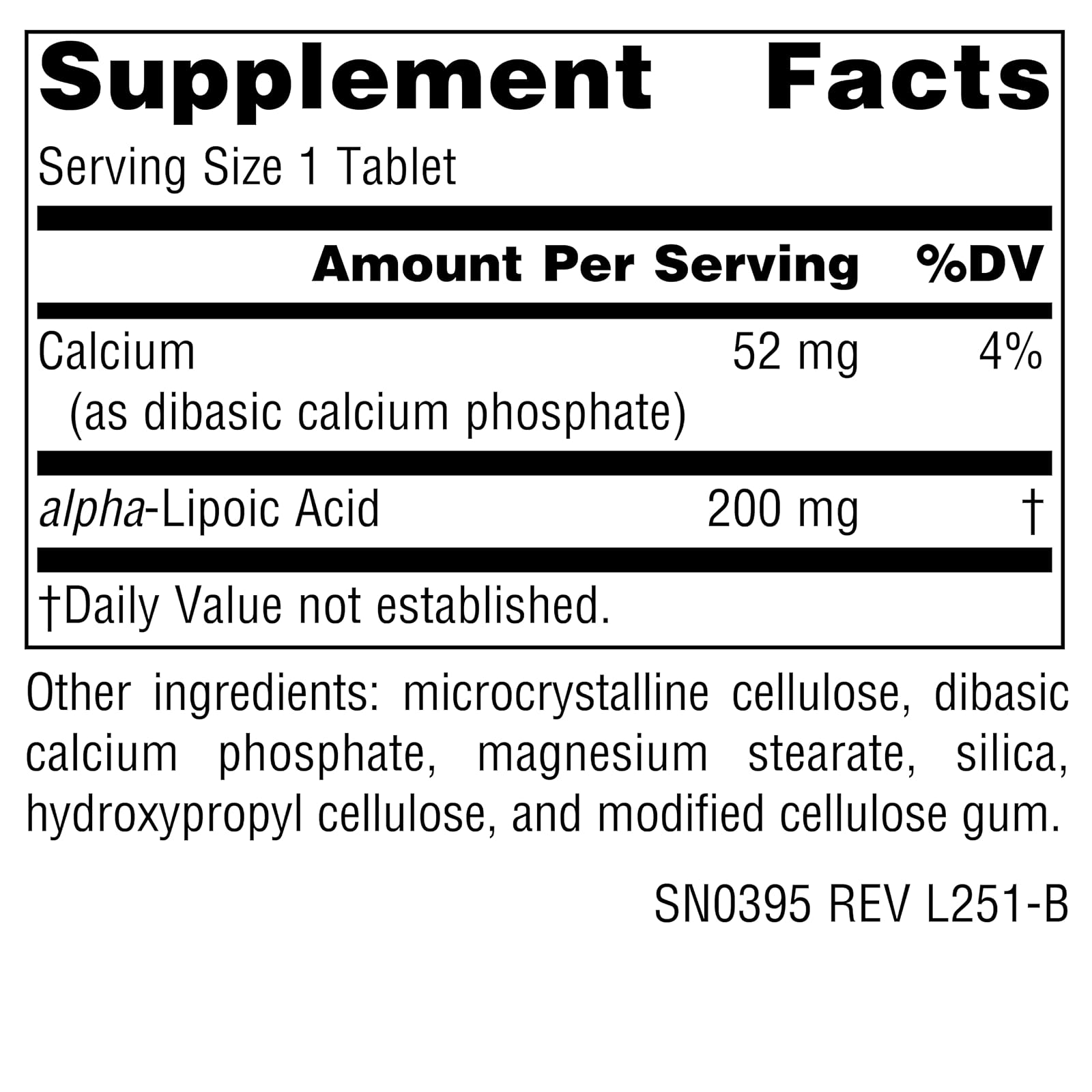 Source Naturals alpha lipoic acid benefits