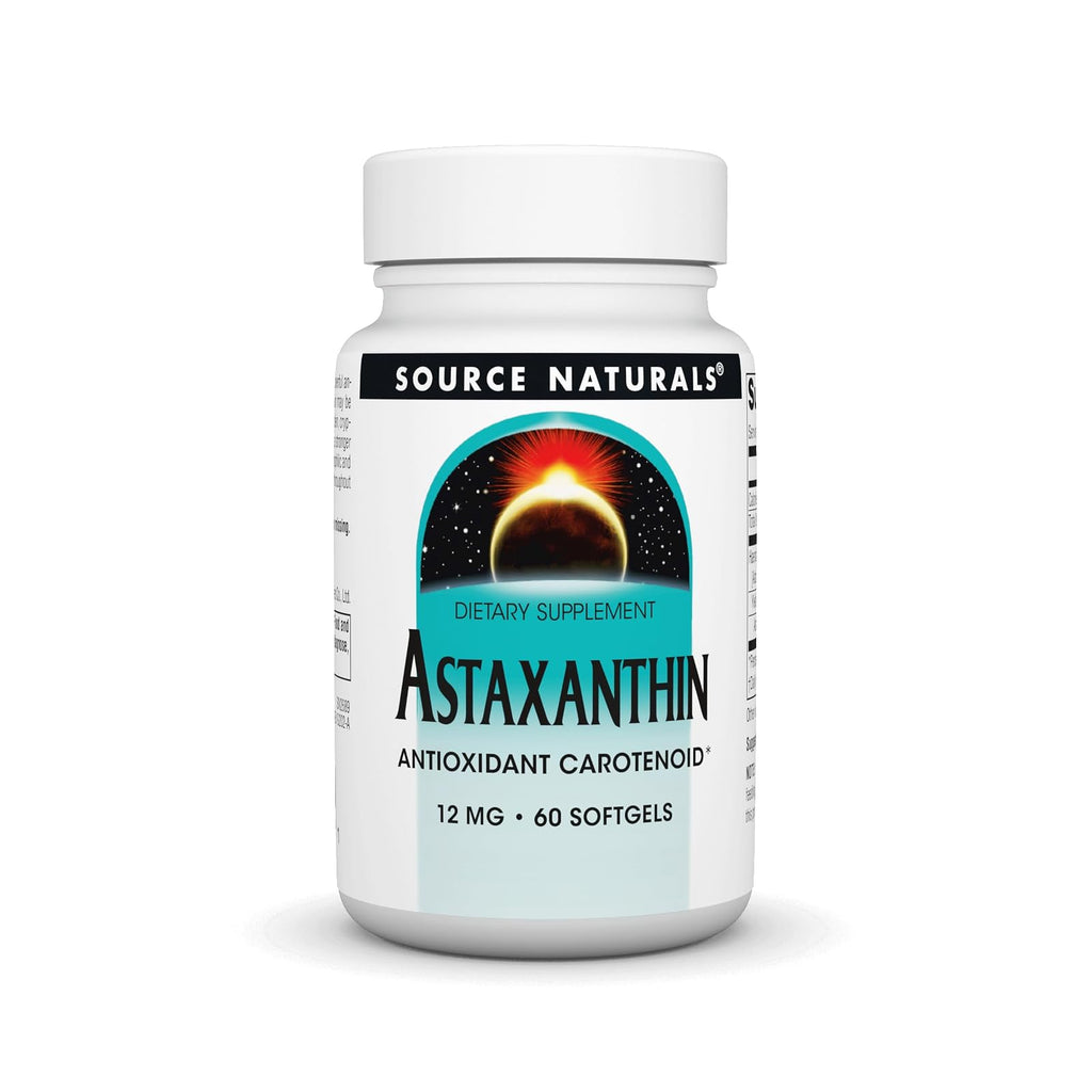 Source Naturals Astaxanthin softgels for eye health