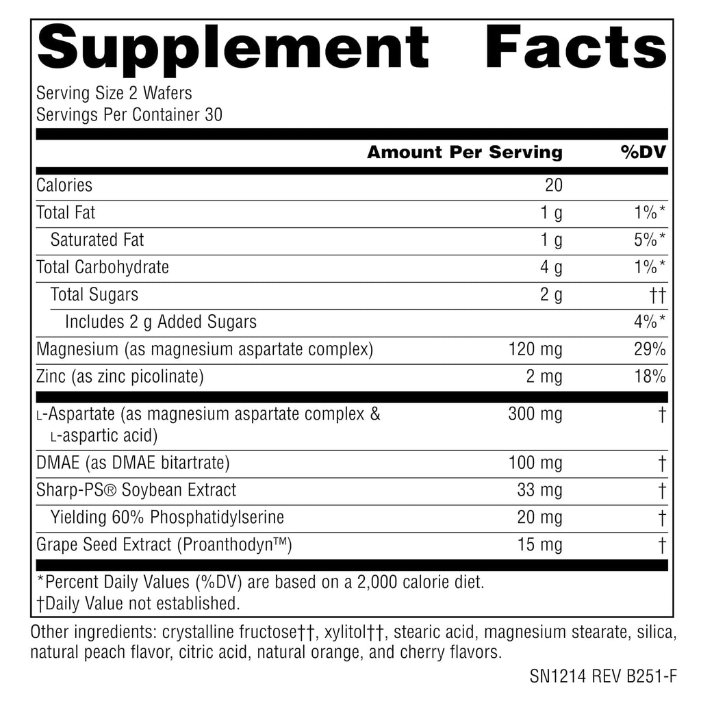 source naturals attentive child vitamin wafers
