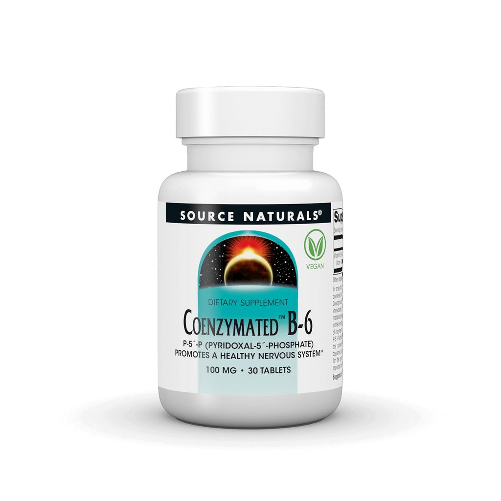Source Naturals B6 vitamin tablets