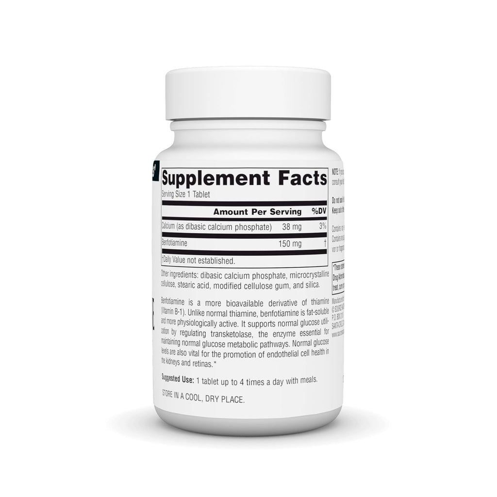 Source Naturals benfotiamine tablets