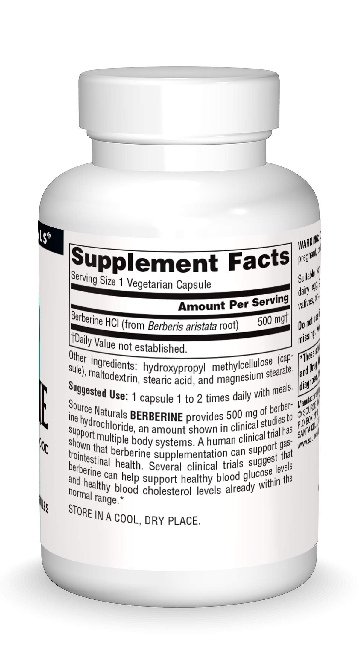 source naturals berberine supplement benefits