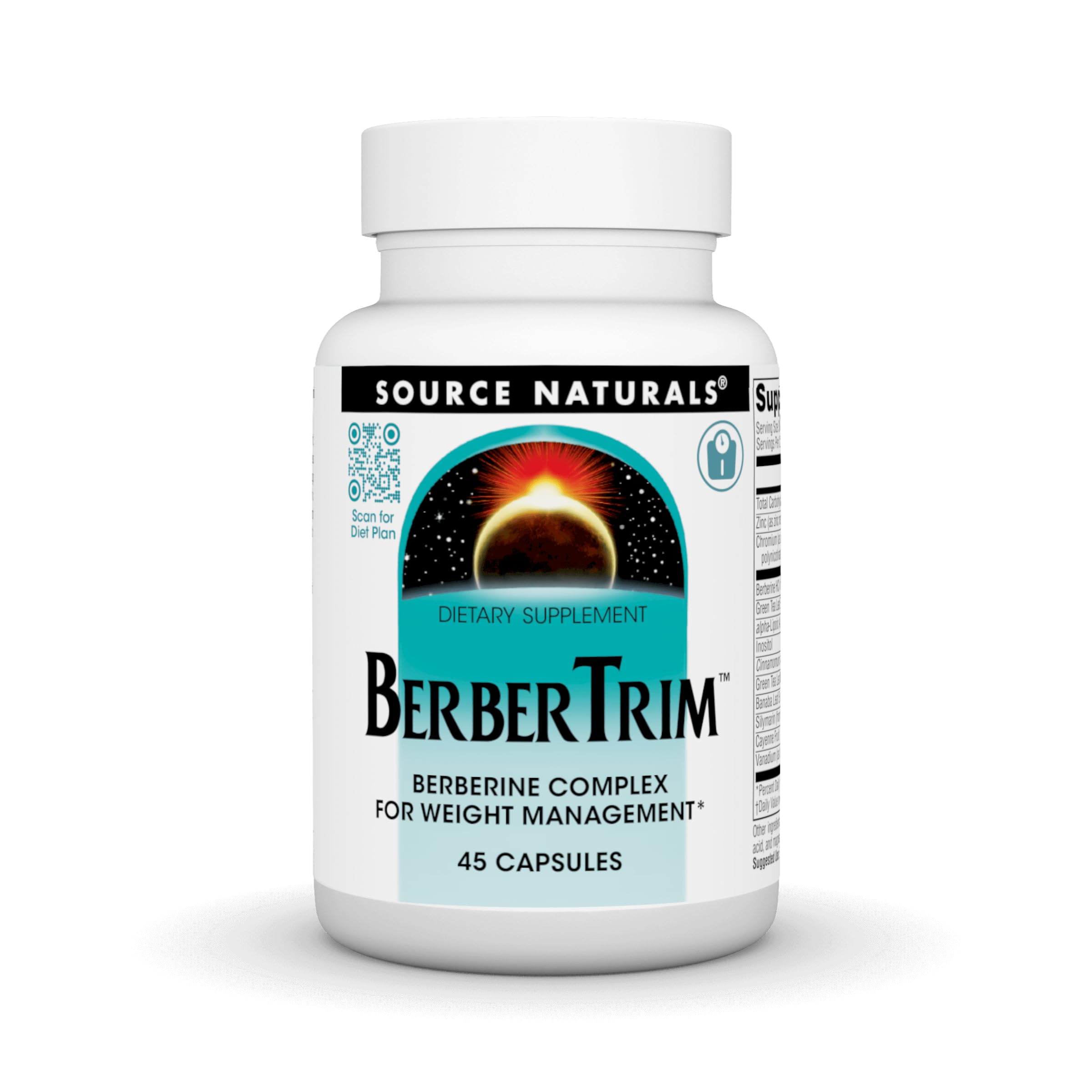 Source Naturals BerberTrim weight management support