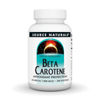 Source Naturals beta carotene softgels