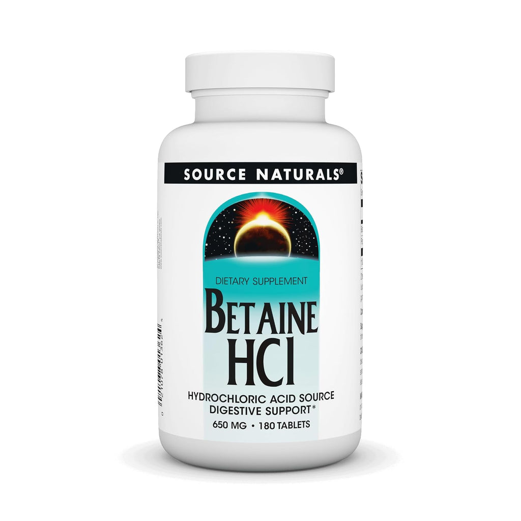 Source Naturals Betaine HCl tablets