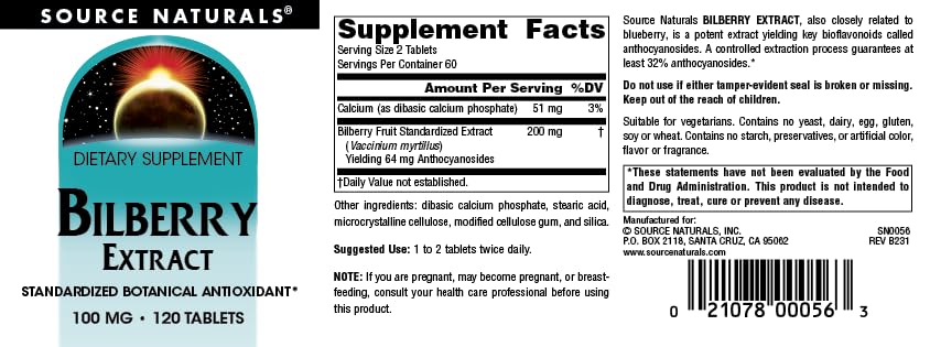 Source Naturals blended supplements for vitality