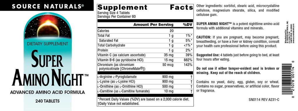 Source Naturals blended vitamin advantages