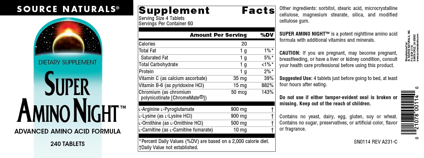 Source Naturals blended vitamin advantages