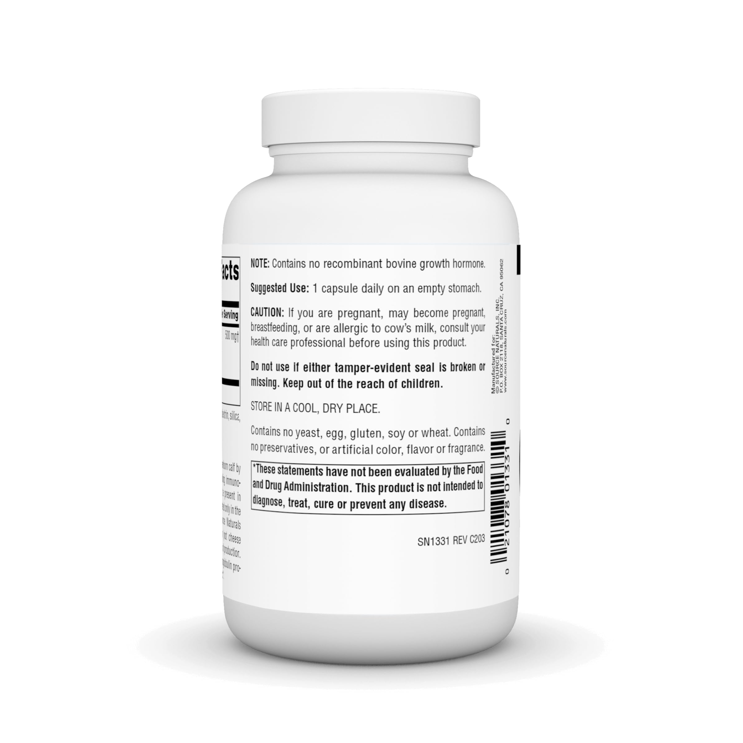 Source Naturals blended vitamins for immunity
