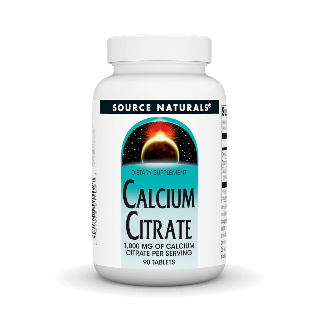 SOURCE NATURALS calcium citrate tablets