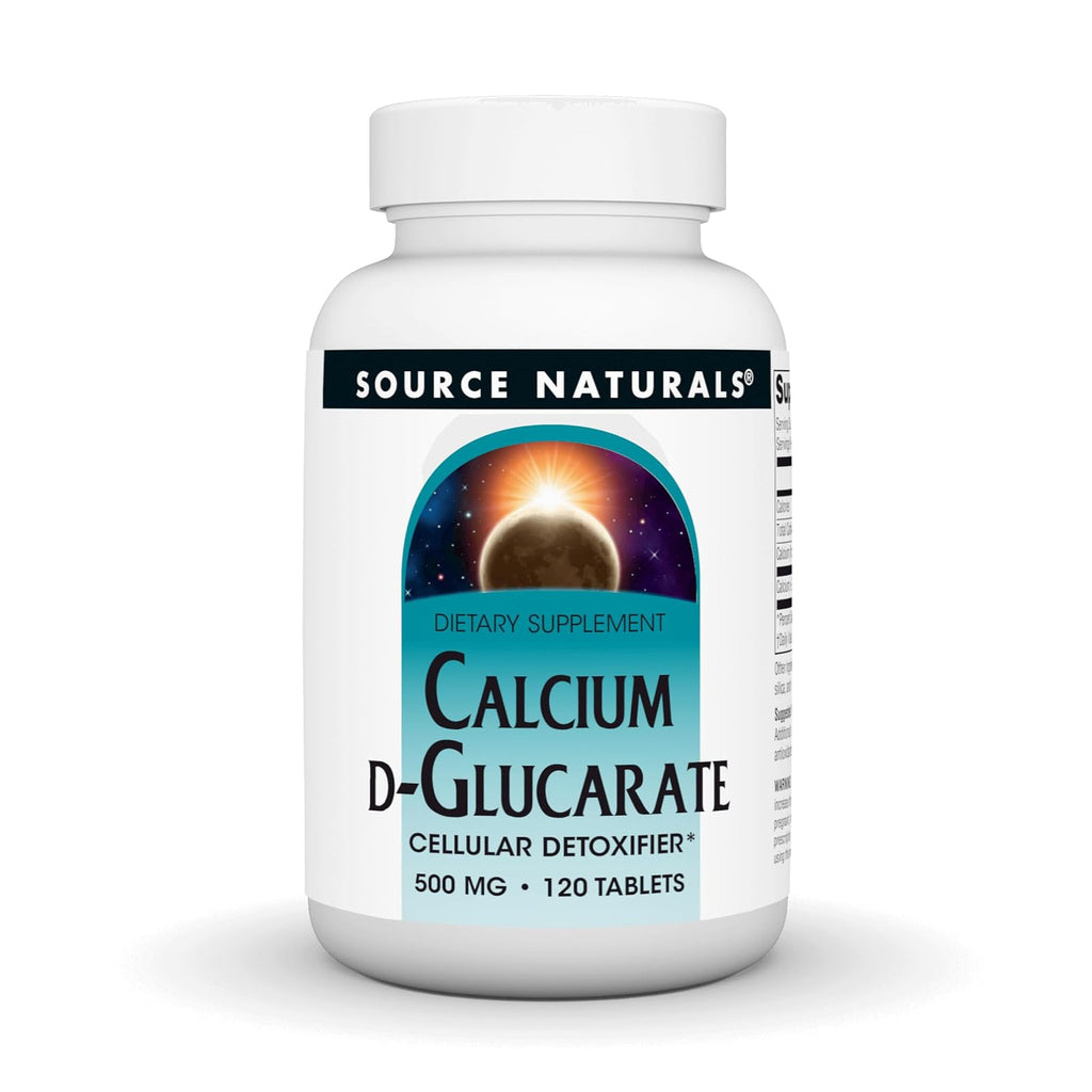 Source Naturals calcium D-Glucarate tablets