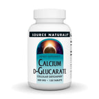 Source Naturals calcium D-Glucarate tablets