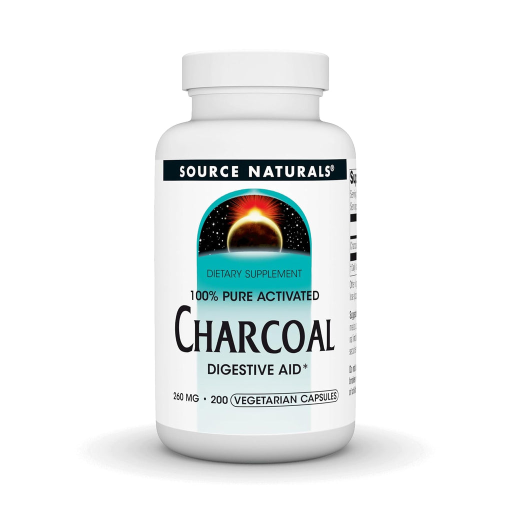 Source Naturals charcoal vegetarian capsules