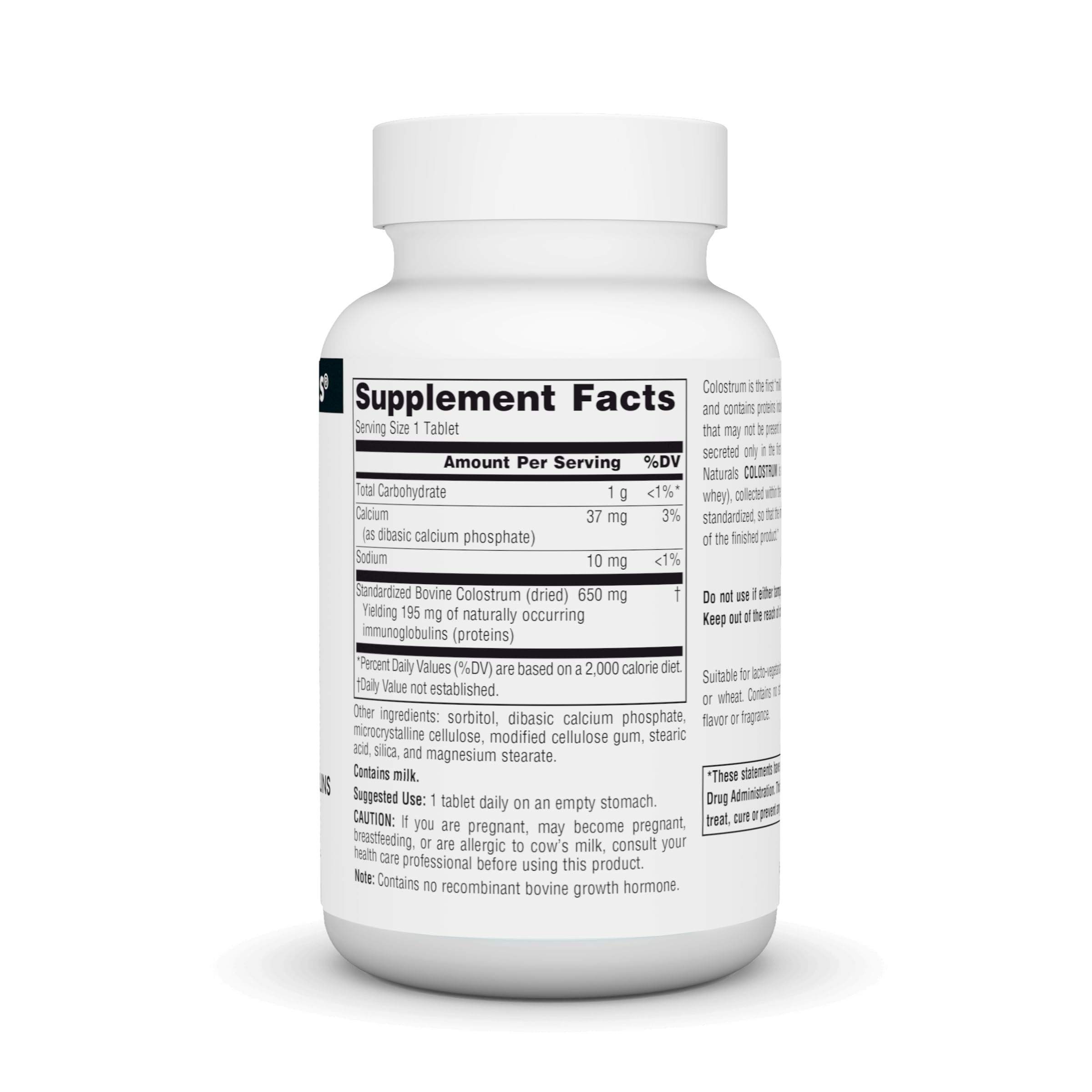 Source Naturals Colostrum with immunoglobulins