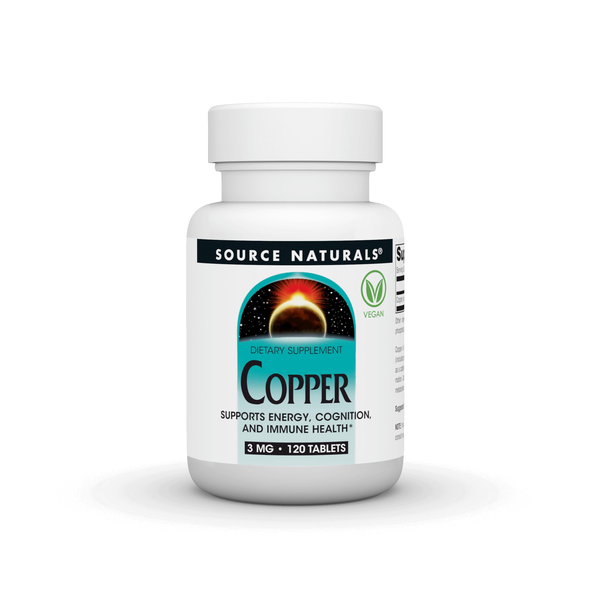 Source Naturals Copper energy support tablets