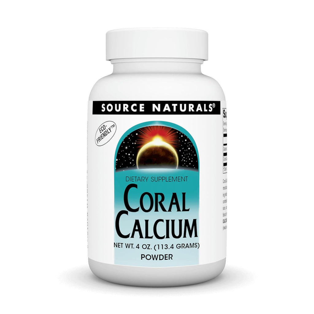 Source Naturals coral calcium powder supplement