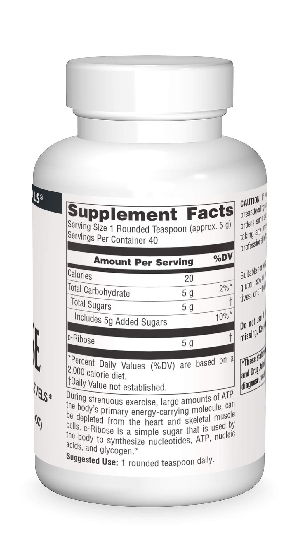 Source Naturals D-Ribose for athletes