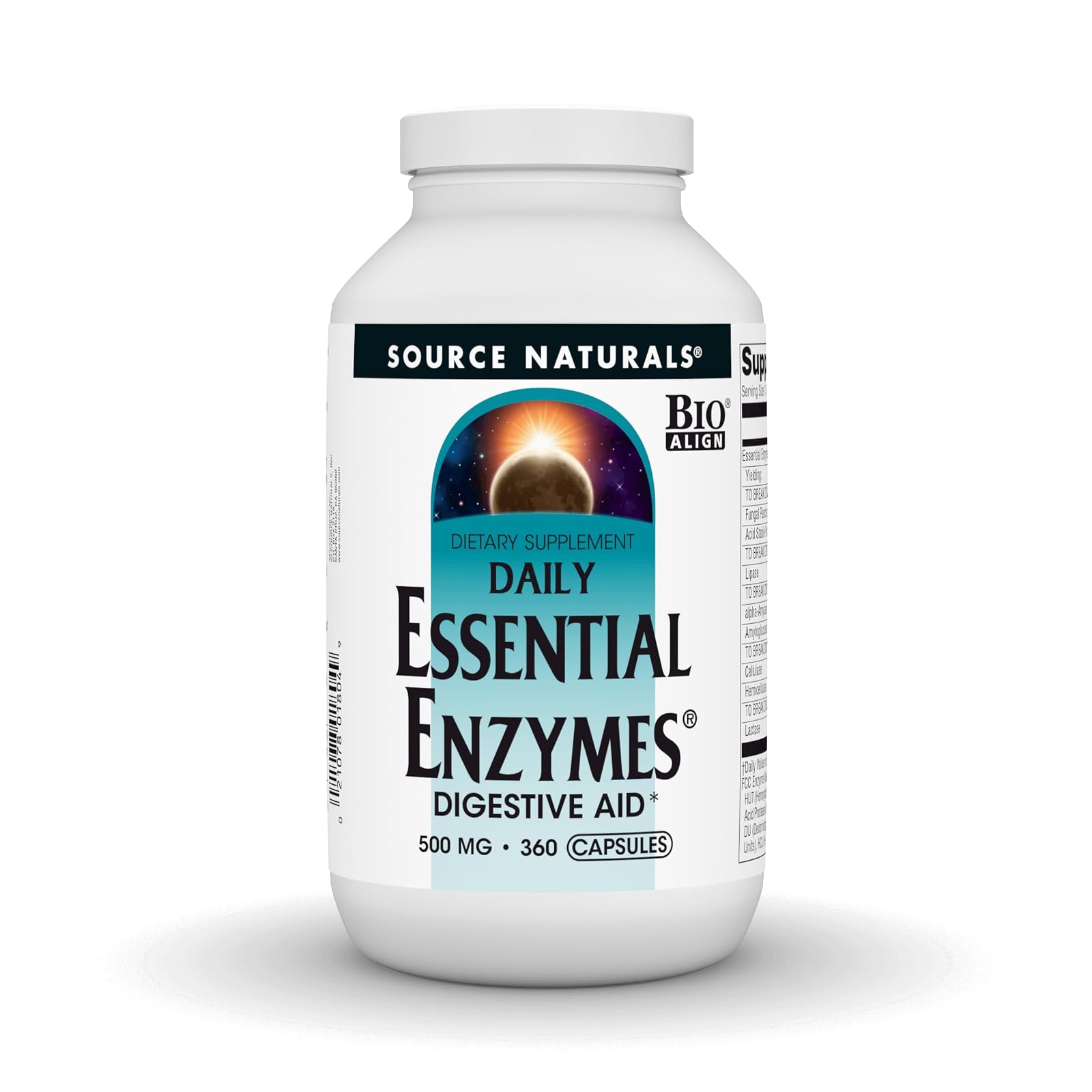 Source Naturals digestive enzymes supplement