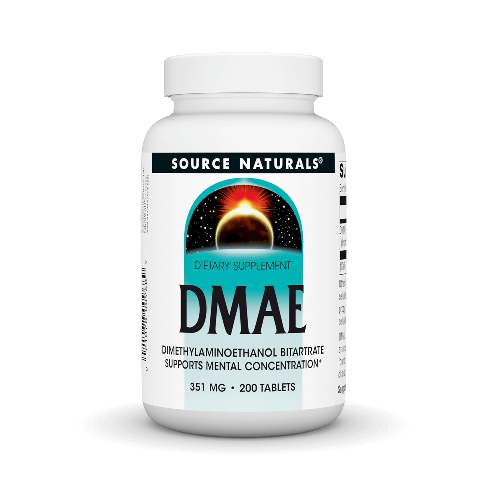 Source Naturals DMAE antioxidant tablets