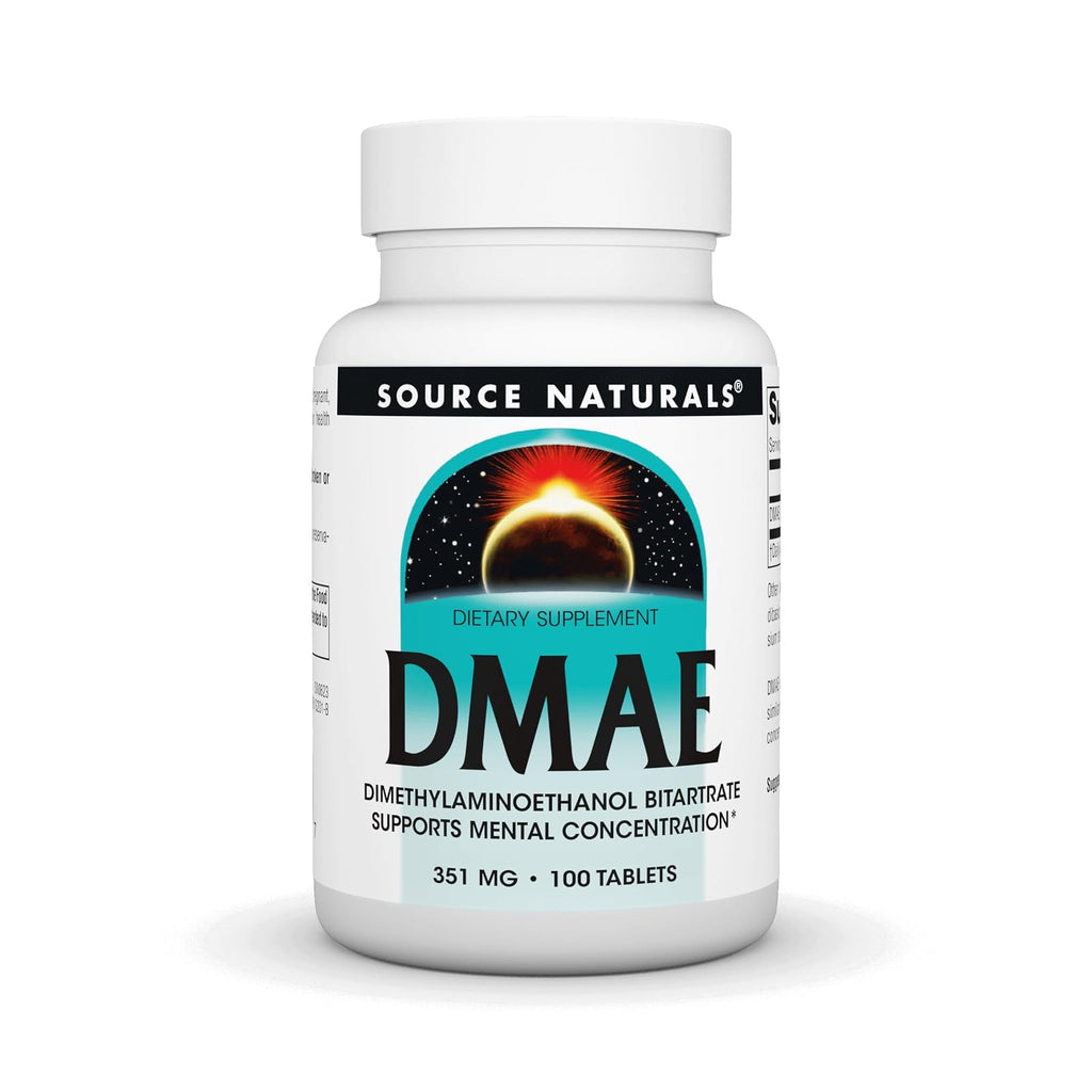 Source Naturals DMAE antioxidant tablets
