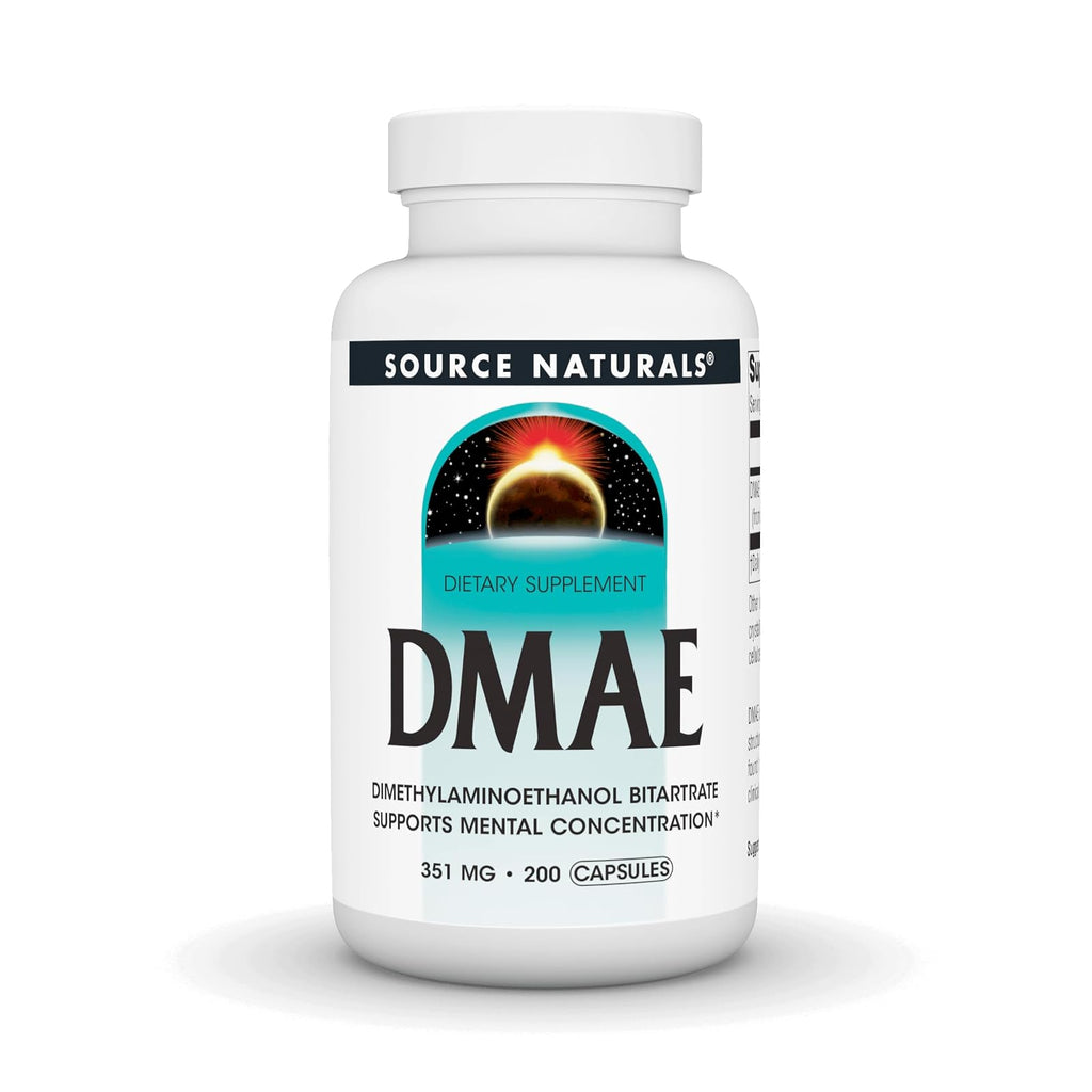 Source Naturals DMAE capsules for brain health