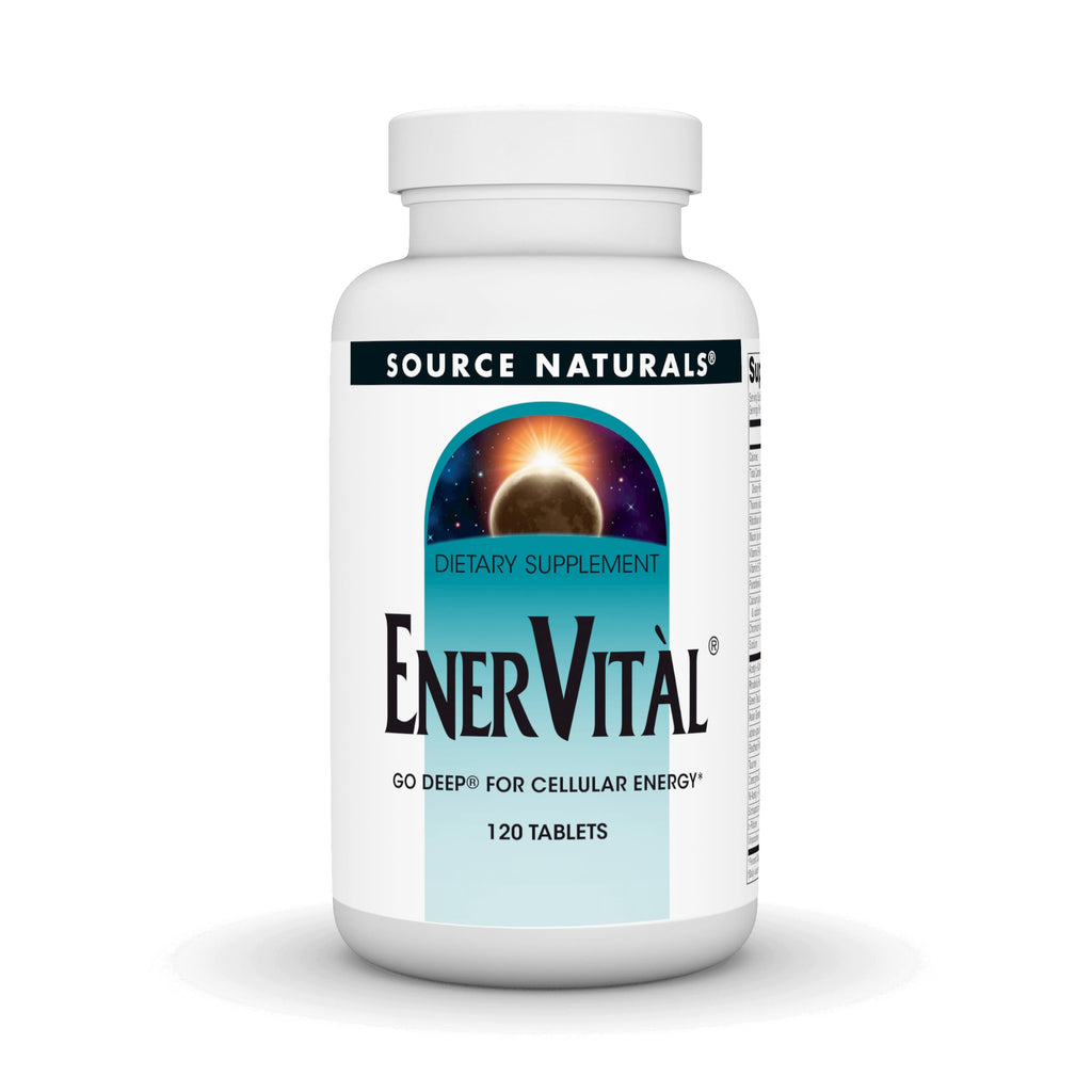 Source Naturals EnerVital vitamin tablets
