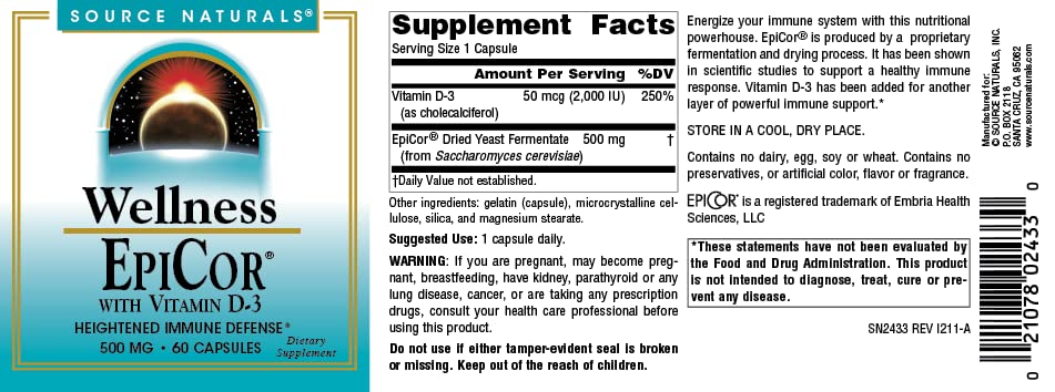 Source Naturals EpiCor benefits