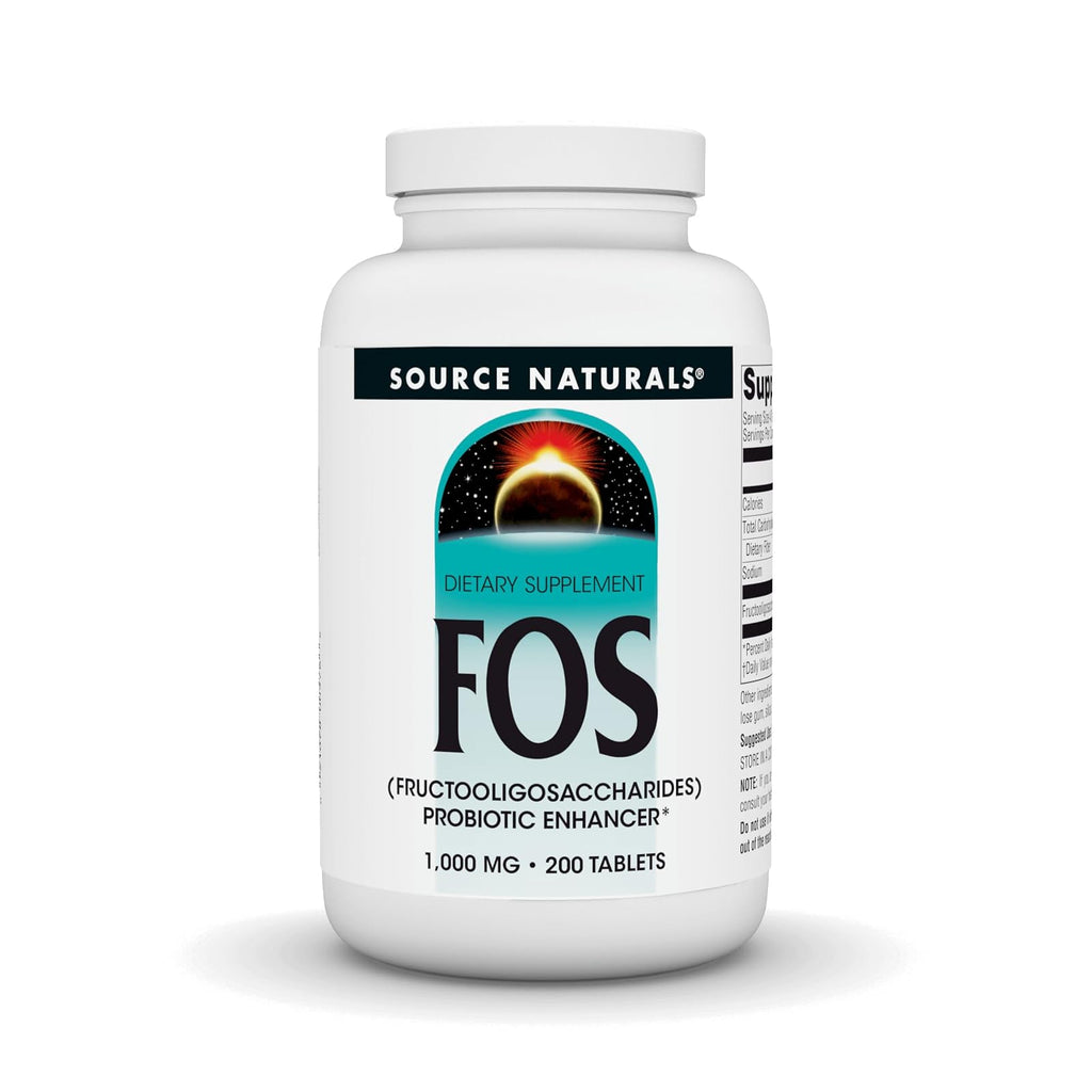 Source Naturals FOS vegetarian tablets